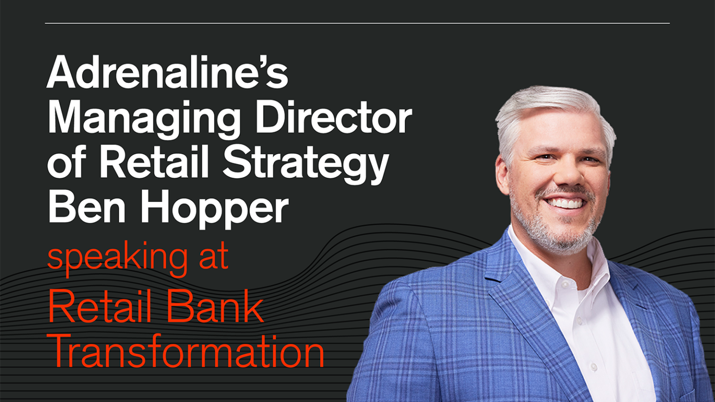 Ben Hopper Presenting at Retail Bank Transformation 2024 | Adrenaline