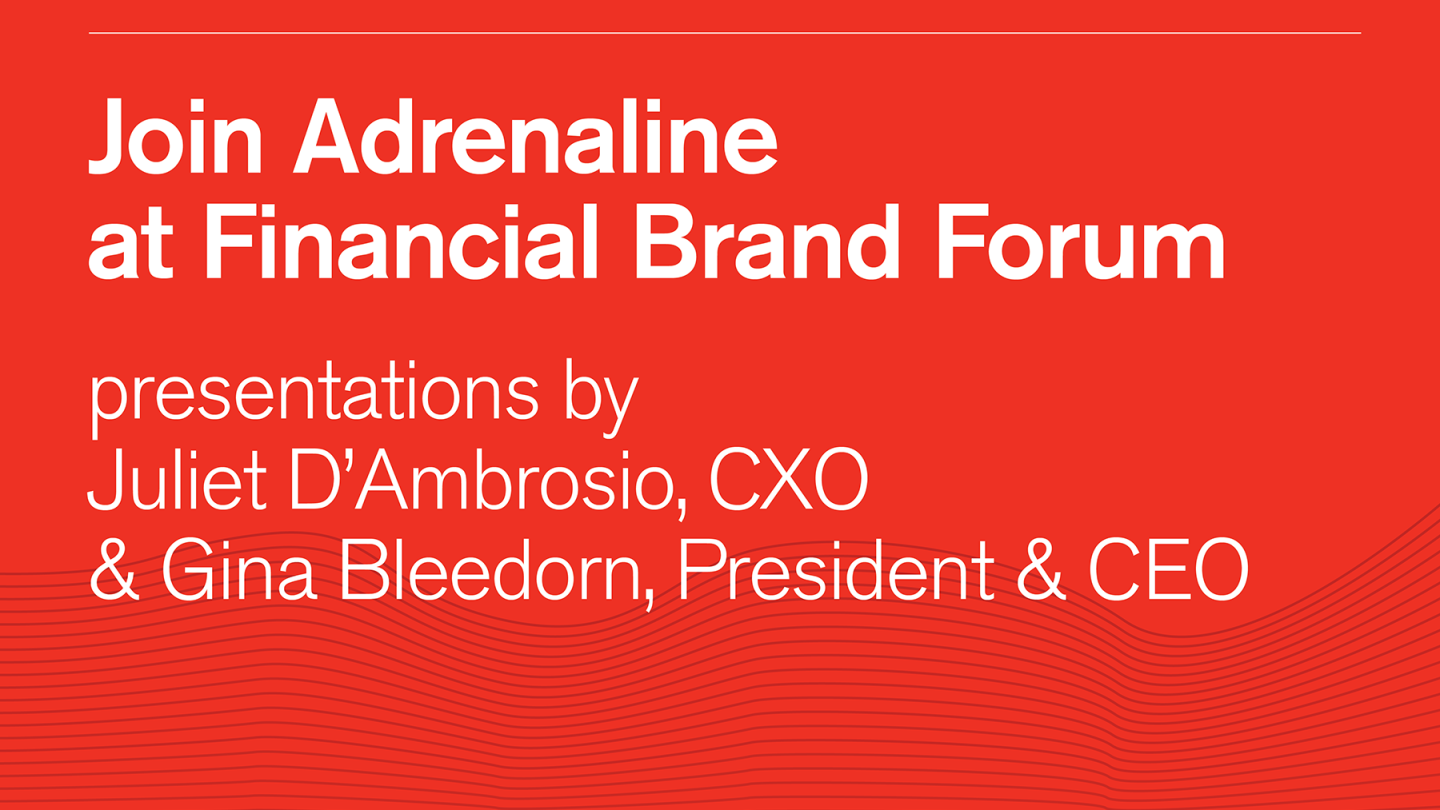 Adrenaline Presenting Sessions at Financial Brand Forum 2025 | Adrenaline