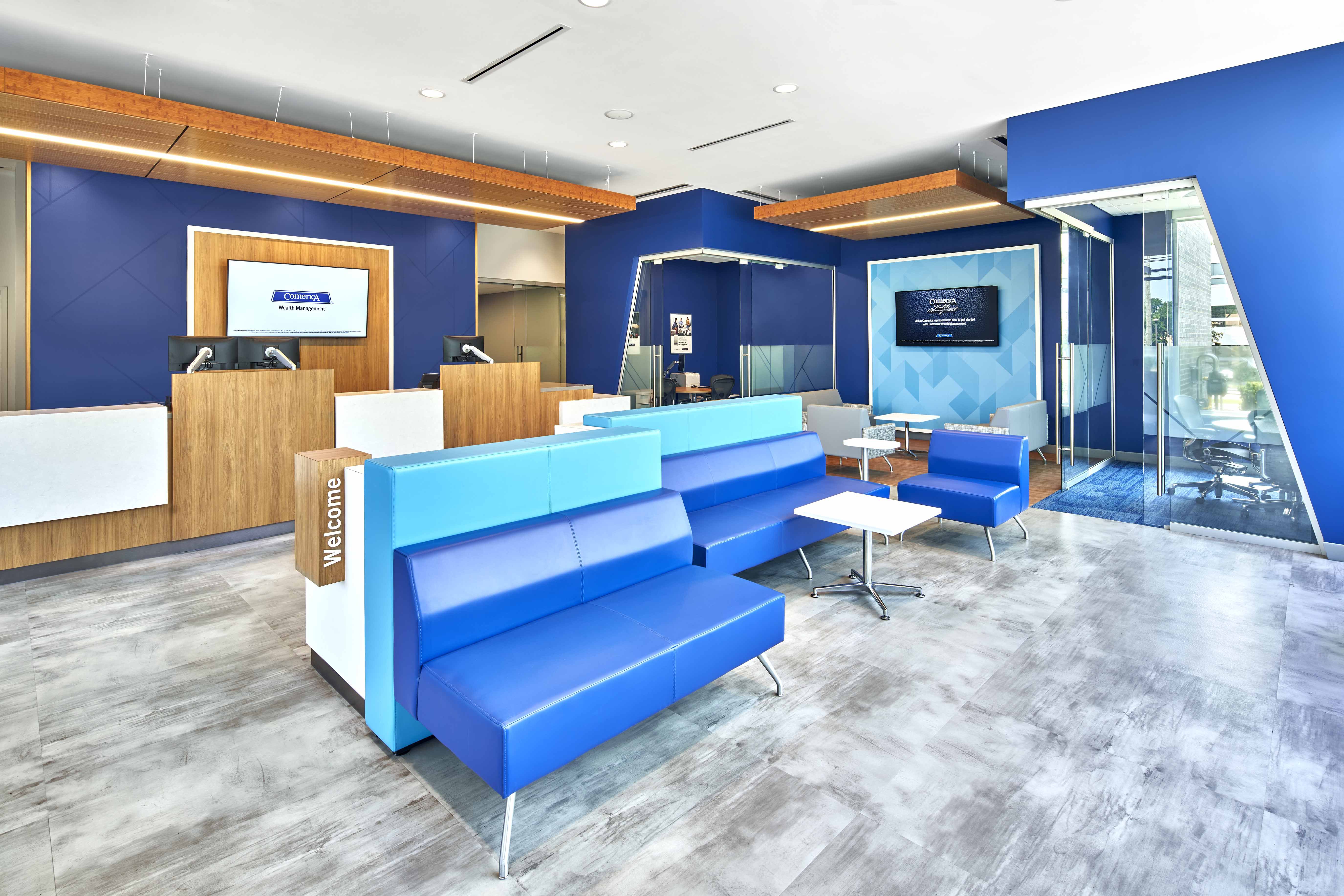 Branch Bank Interior