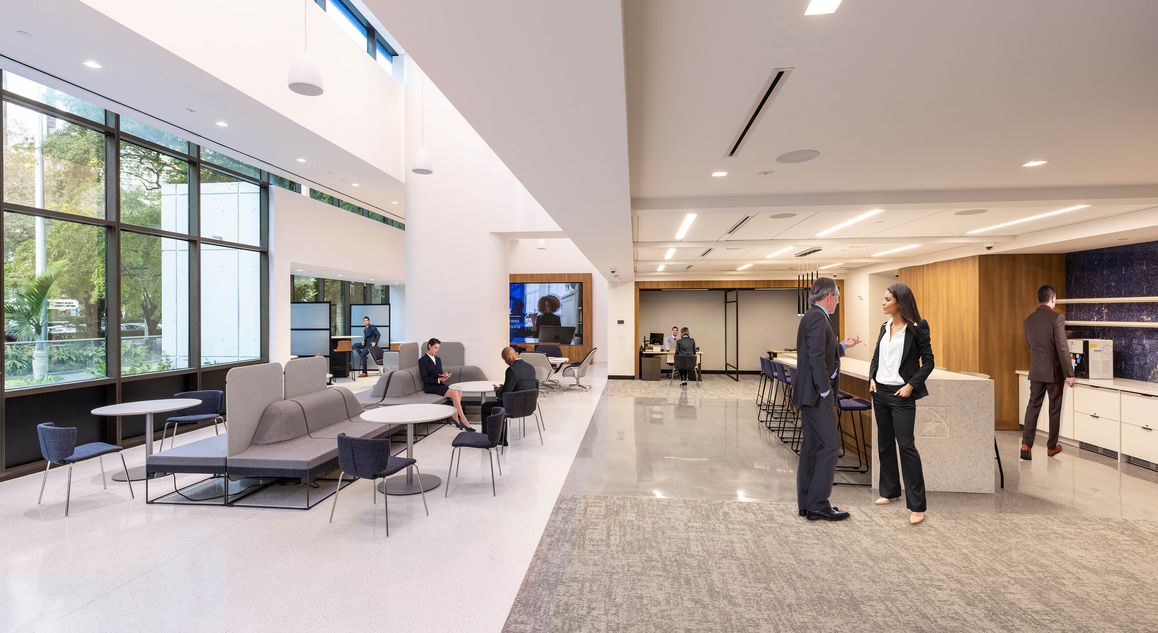Branch Bank Interior